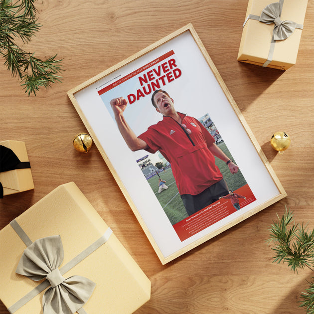 IU Coach Curt Cignetti Coach of the Year Front Page Wall Art – Pediment ...