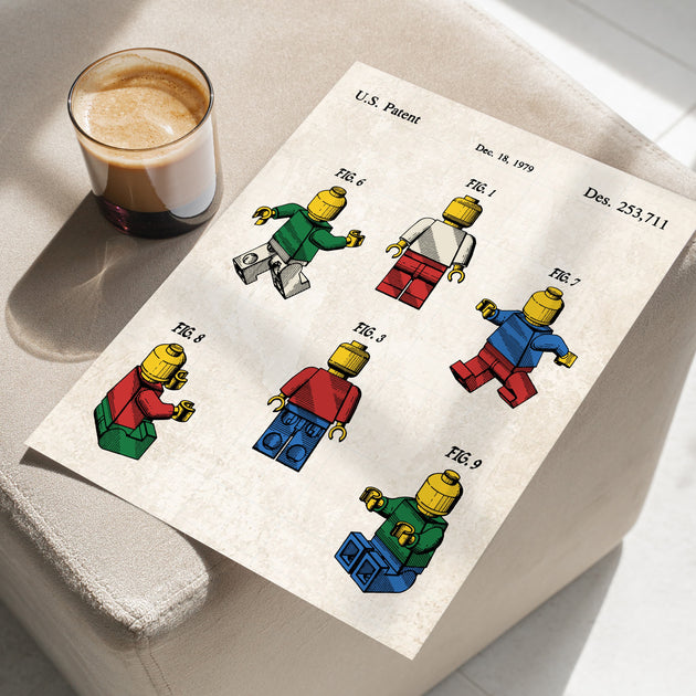 Toy Figure Patent Art - Printable Digital Download – Pediment Publishing