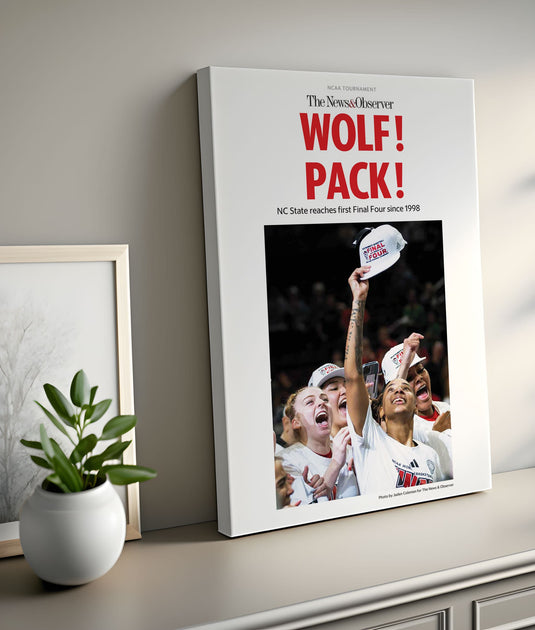 News & Observer's NC State Women's Basketball Wolf Pack Front Page Wal ...