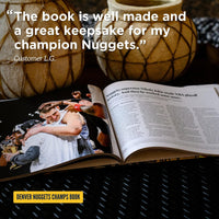 Denver Nuggets NBA Championship - Hardcover Book - Gold Standard ...