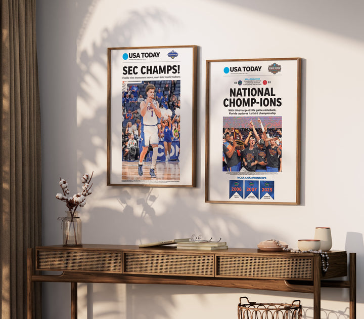 Florida Gators National Chomp-ions USA TODAY Front Page – Pediment ...