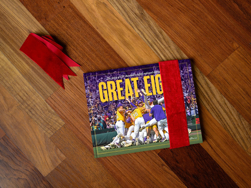 LSU Baseball's Eighth National Championship — Hardcover Book – Pediment ...