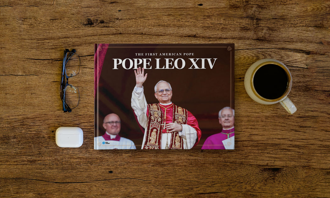 POPE LEO XIV BOOK: The First American Pope - Hardcover Coffee-Table ...