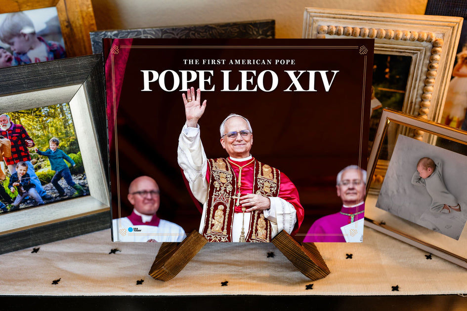 POPE LEO XIV BOOK: The First American Pope - Hardcover Coffee-Table ...