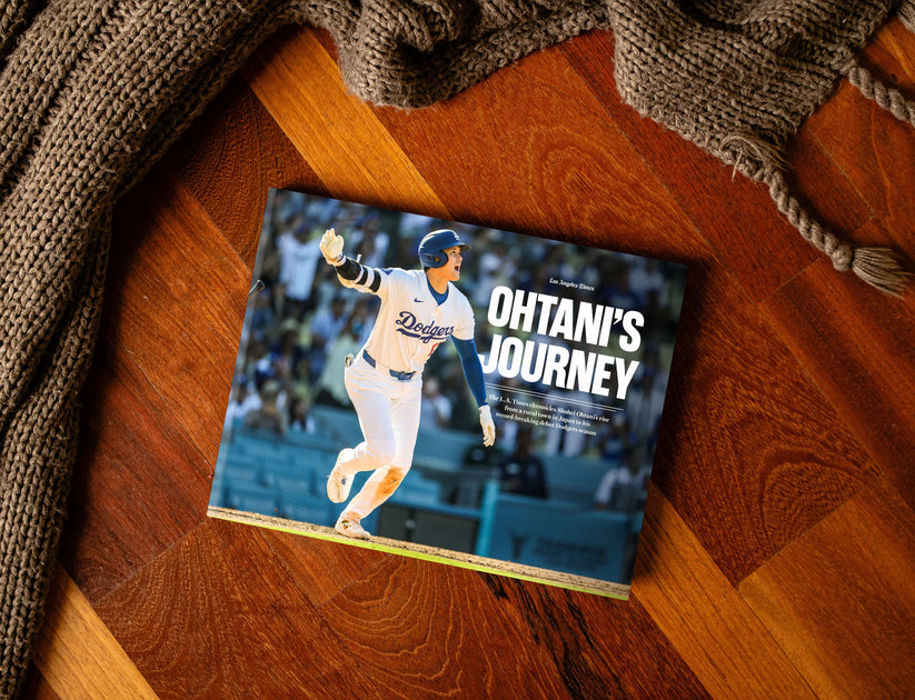 Shohei Ohtani Hardcover Book: Record-Breaking Debut Dodgers Season ...