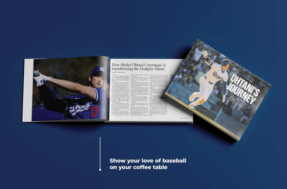 Shohei Ohtani Hardcover Book: Record-Breaking Debut Dodgers Season ...