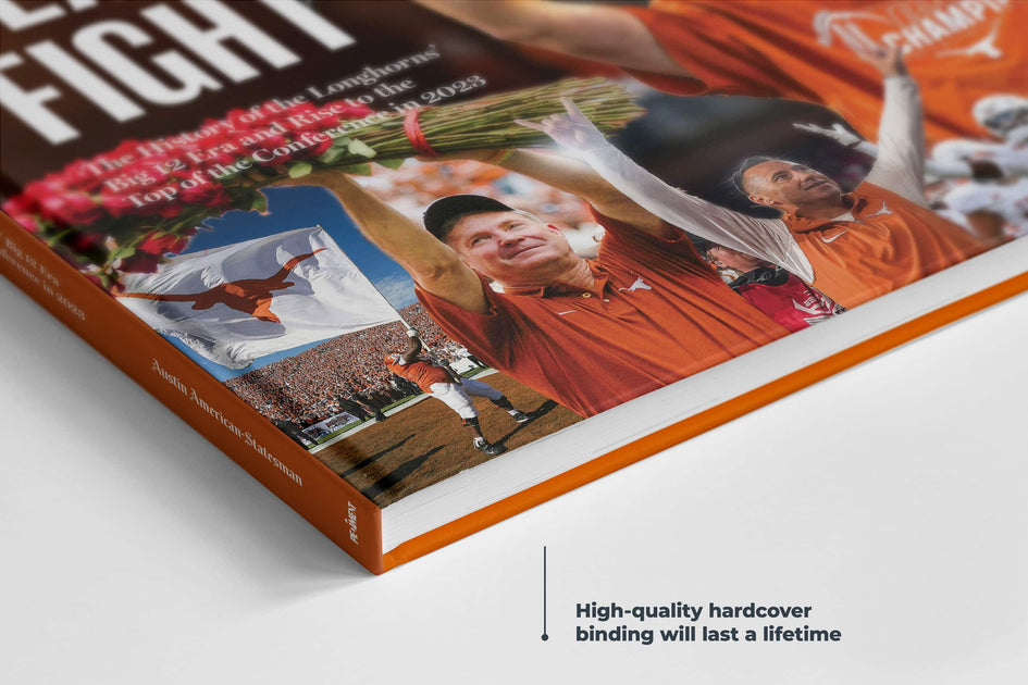 Texas Fight: Texas Longhorns Football Big 12 Years Hardcover Book ...