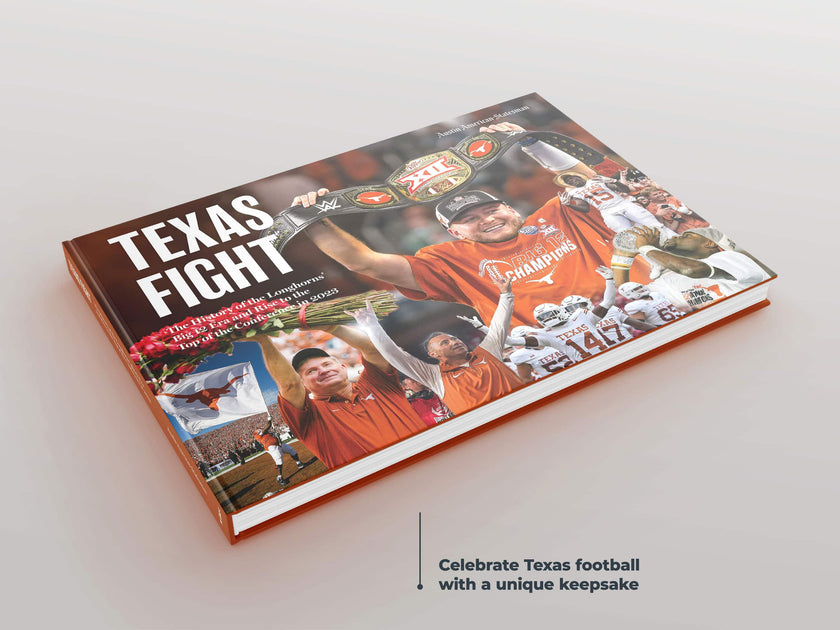 Texas Fight: Texas Longhorns Football Big 12 Years Hardcover Book ...