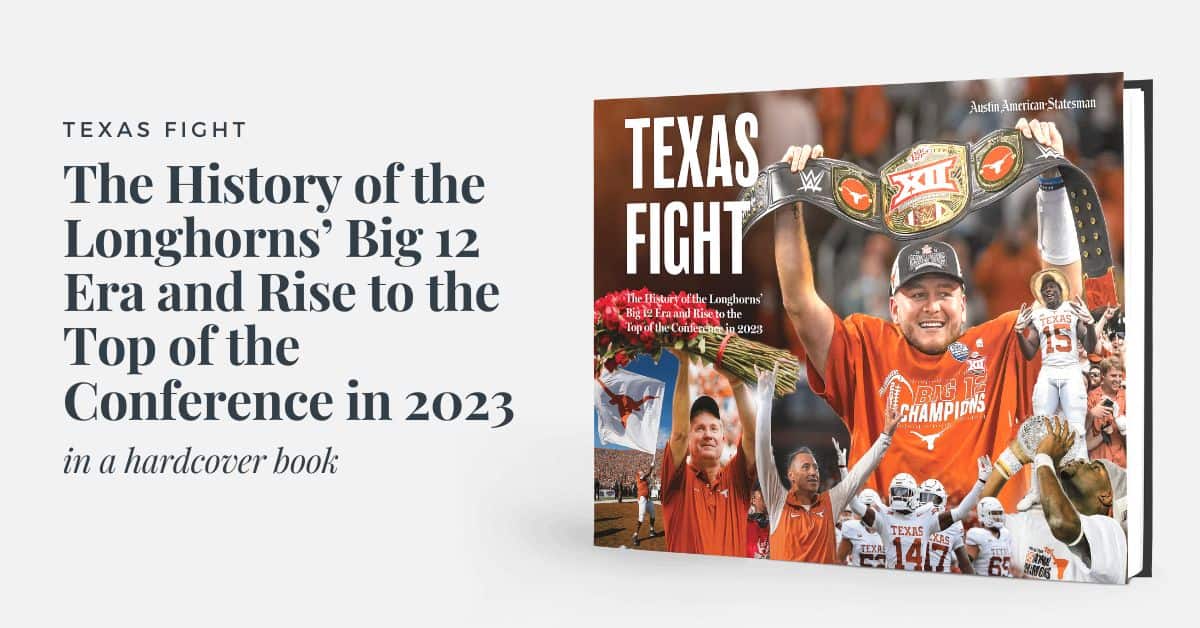 Texas Fight: Texas Longhorns Football Big 12 Years Hardcover Book ...