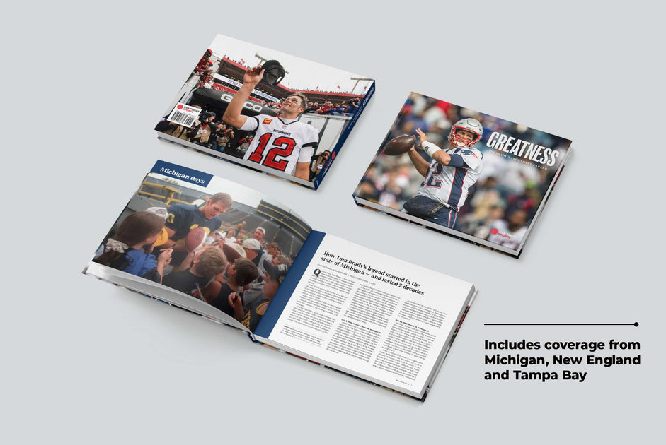 Greatness: Tom Brady's Legendary Career - Hardcover Coffee-Table Book ...
