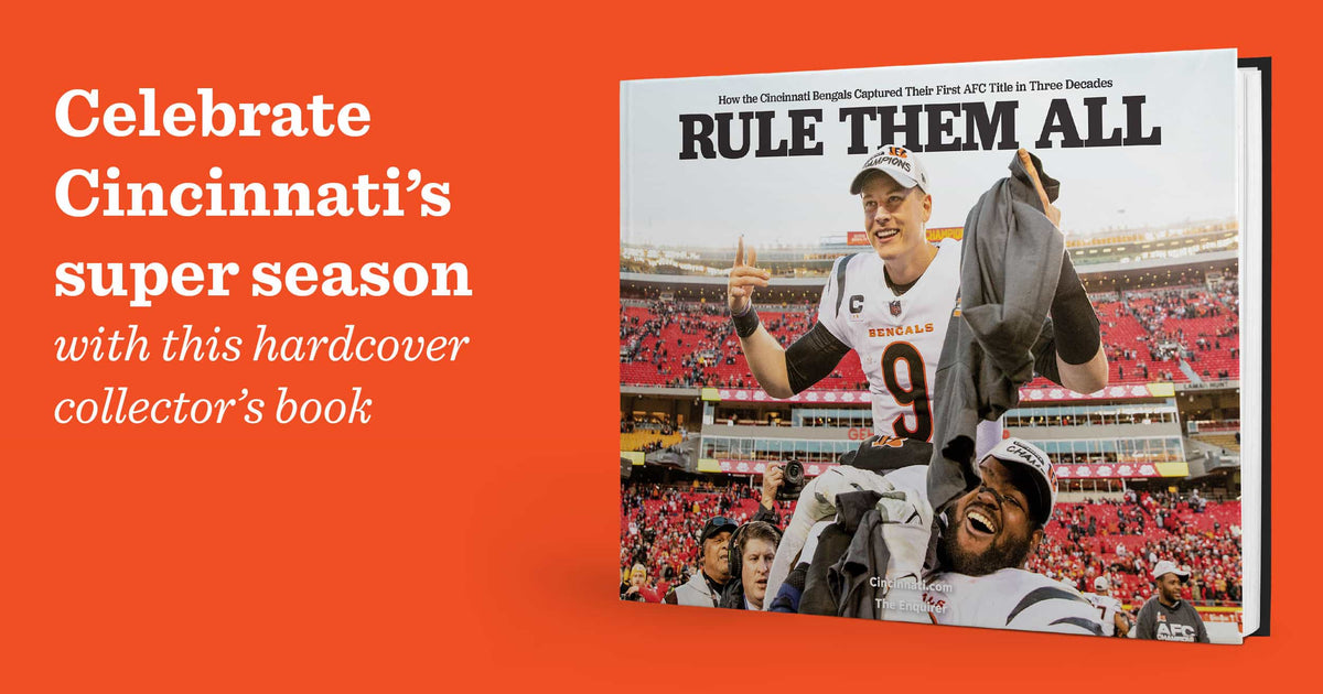 Cincinnati Bengals Super Season in a Hardcover Collector's Book ...