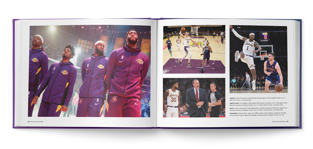 The Los Angeles Lakers' 2019–2020 Championship Hardcover Book ...