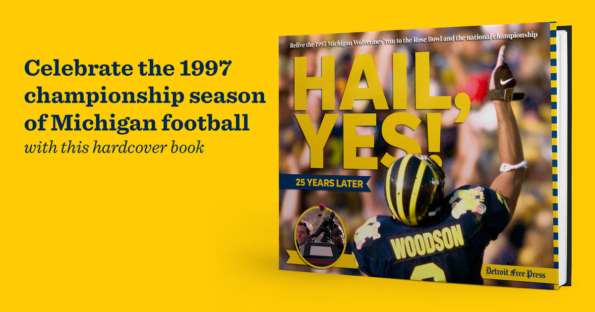 Michigan football's 1997 championship season in a hardcover book ...