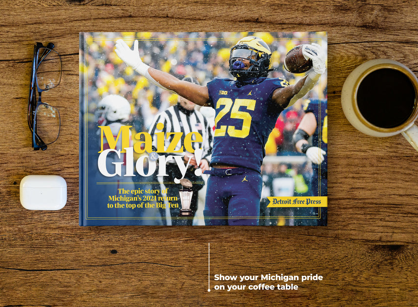 Michigan’s Historic 2021 Football Season in a Hardcover Book – Pediment ...