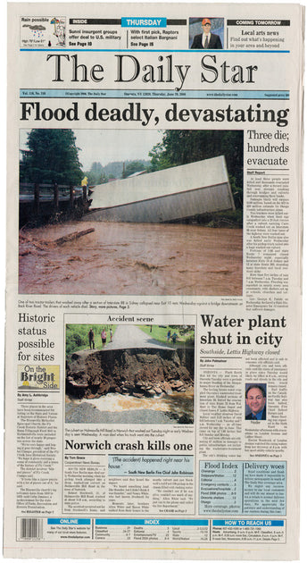 The Daily Star: Historic Front Pages Book – Pediment Publishing