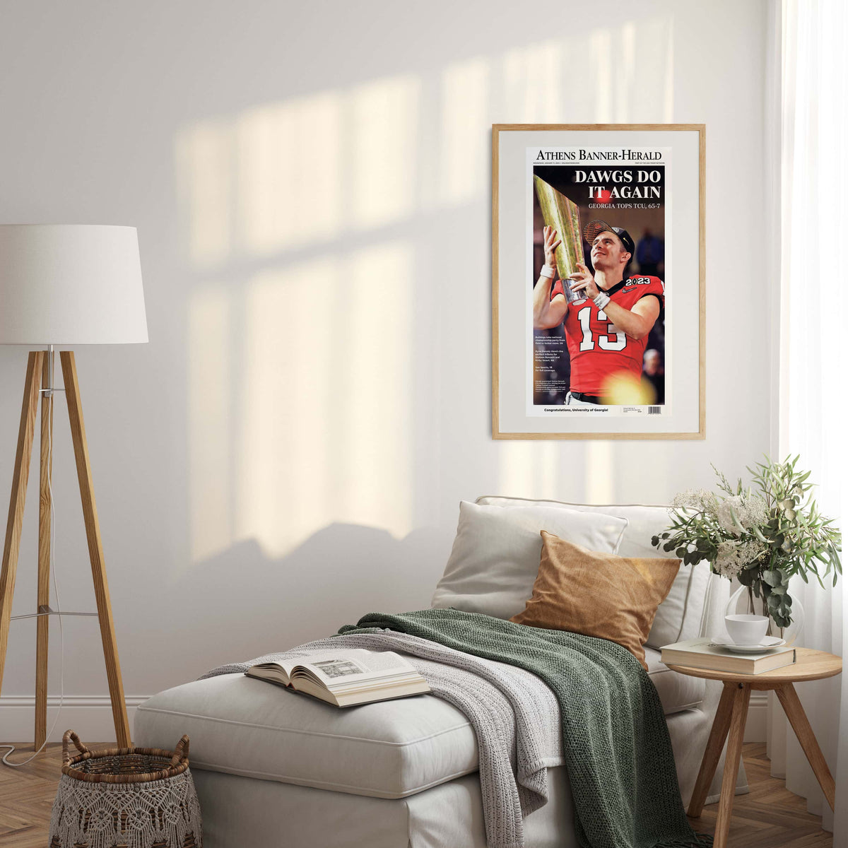 Dawgs Do It Again Front Page Poster – Pediment Publishing