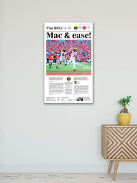 Mac & Ease: 2022 Michigan vs Ohio State Front Page Poster – Pediment ...