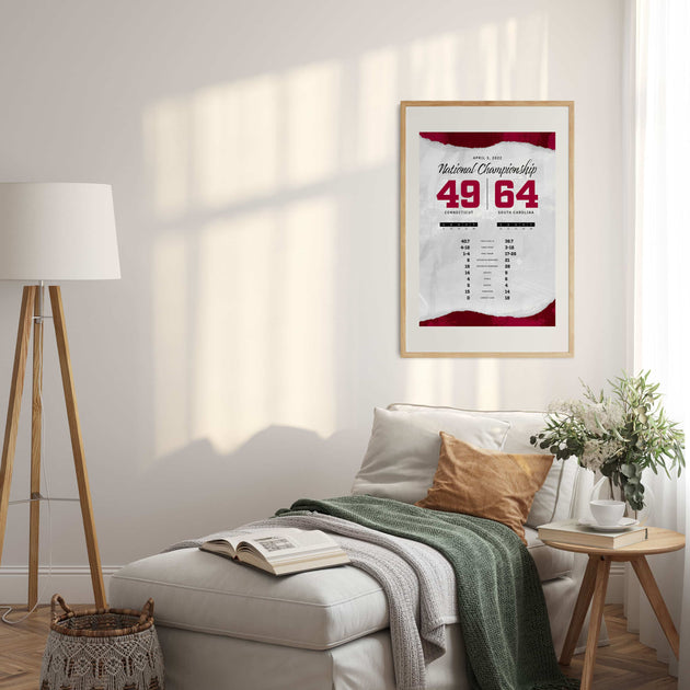 South Carolina WBB 2021-22 National Championship Wall Art – Pediment ...